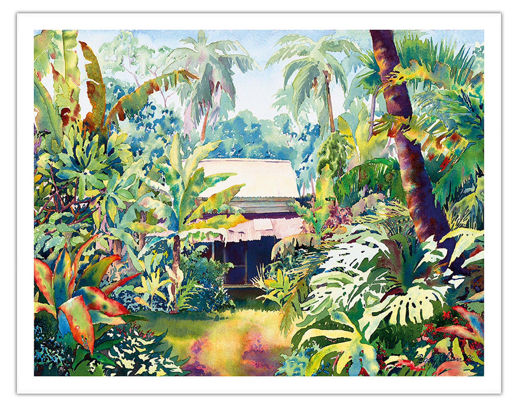 Old Style - Hawaiian Jungle Surf Shack - From an Original Hawaii ...