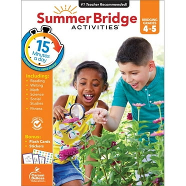 Summer Bridge Grade 3-4 Activities Workbook - Walmart.com