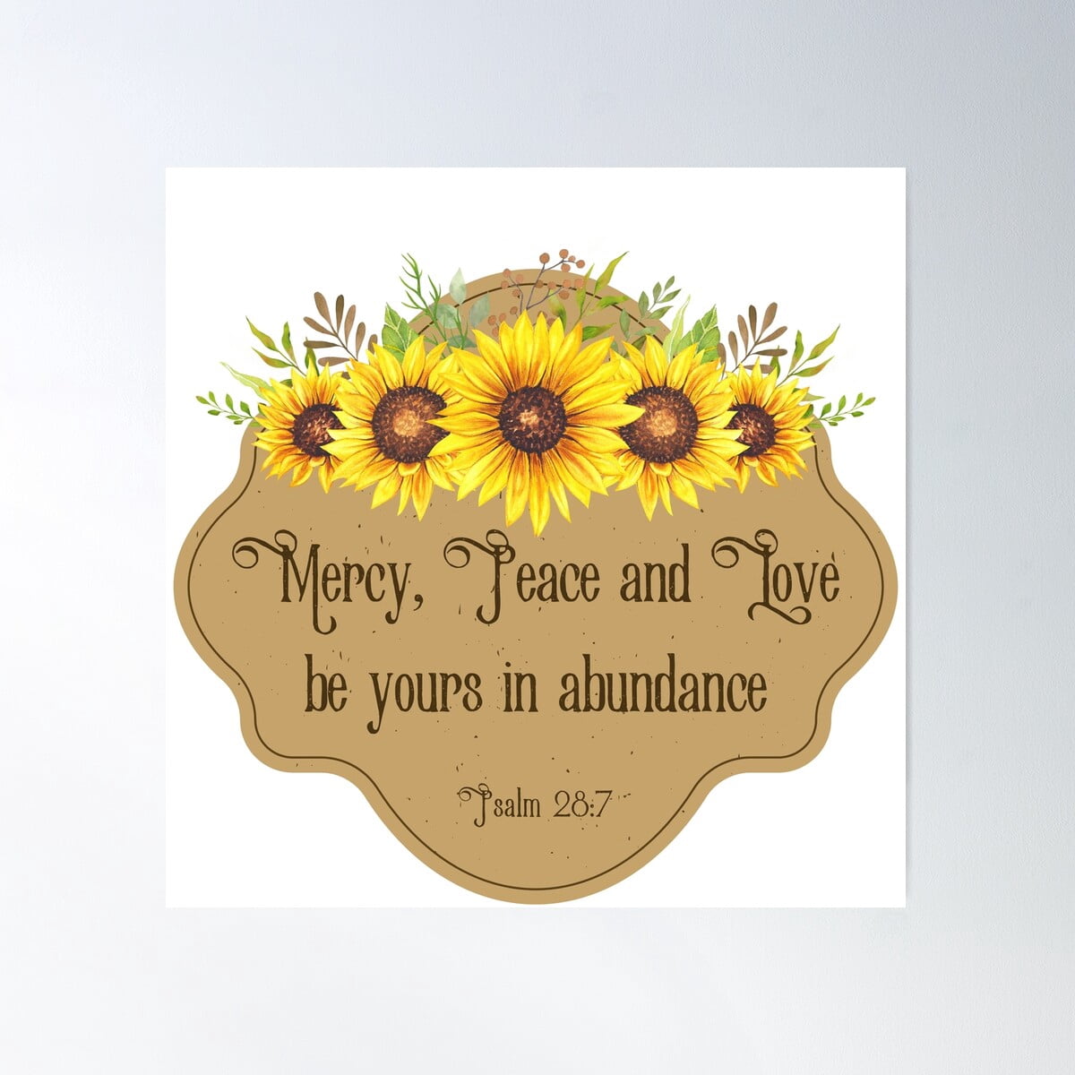 Old Testament Verse - Mercy, Peace And Love Be Yours In Abundance ...