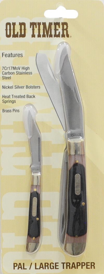 Old Timer 2.2" Pal and 3.3" Large Trapper 2 Piece Combo Pack - Walmart.com