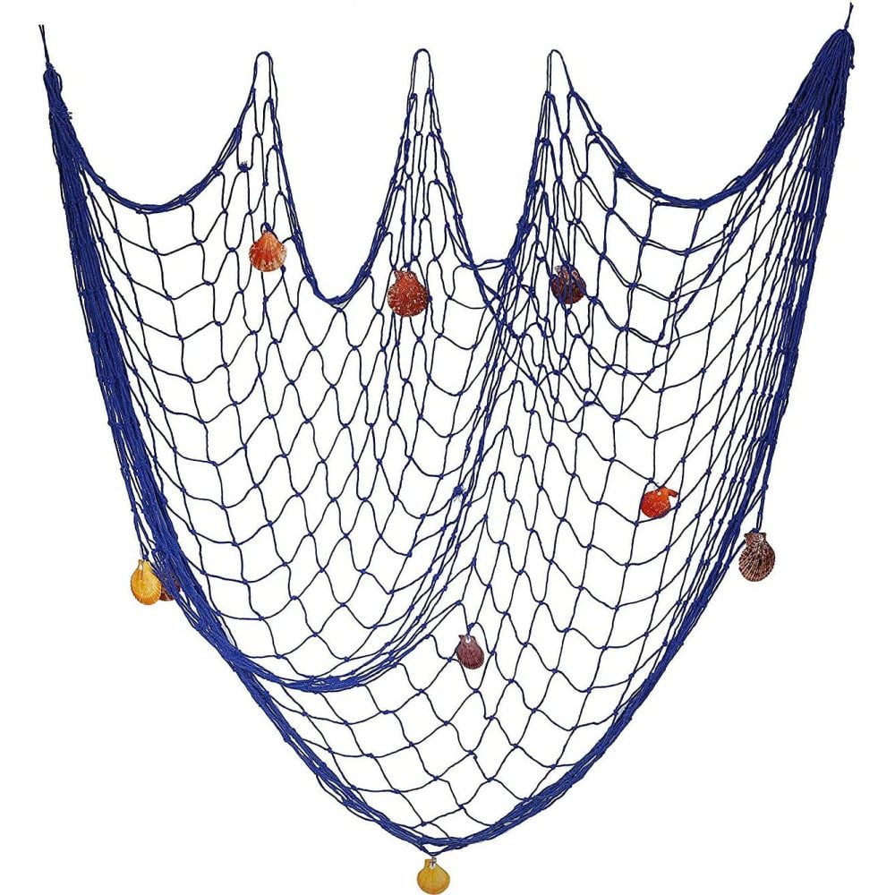 Old Tjikko Fishing Net Decoration, Maritime Decoration, Mediterranean ...