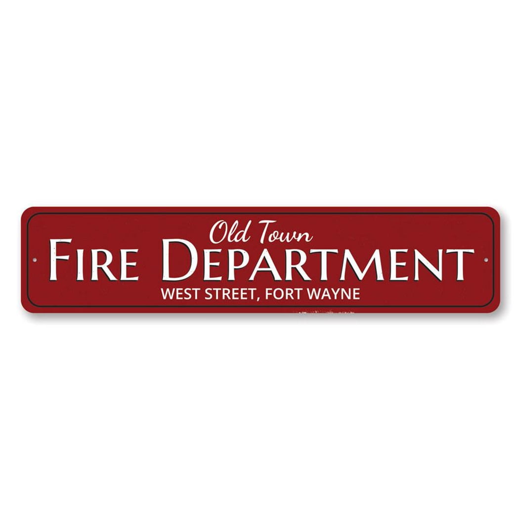 Old Town Fire Department Street City Location Firehouse Fire Station ...