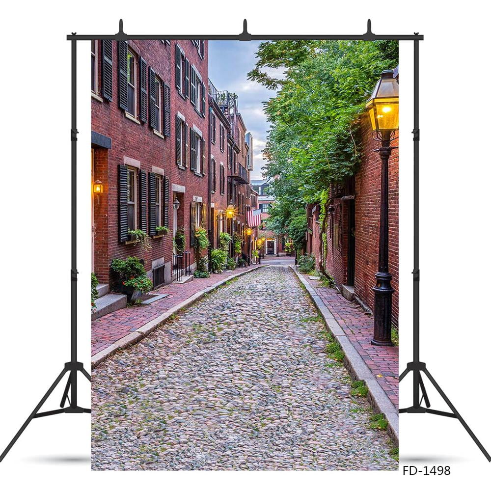 Old Town Street Photography Backgrounds for Photo Studio Vinyl Cloth ...