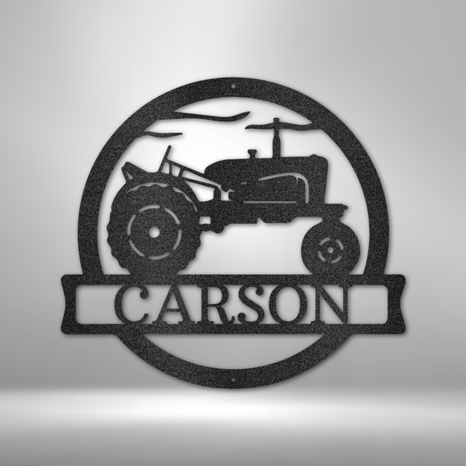 Custom Old Tractor Metal Monogram Wall Sign - SS225 - Walmart.com