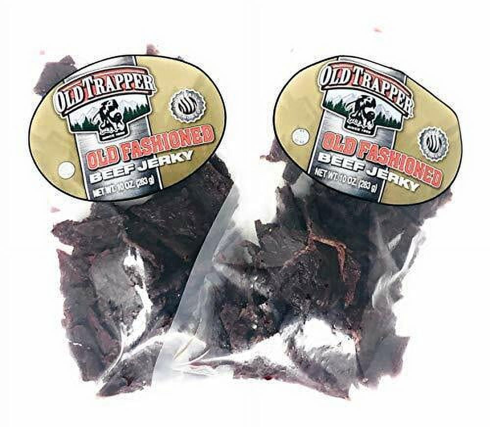 Old Trapper Old Fashioned Original Beef Jerky. 10 Oz [Pack of 2 ...