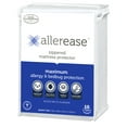 AllerEase Queen Mattress Protector, Zippered Encasement, Waterproof, Dust Mite and Bed Bug ...