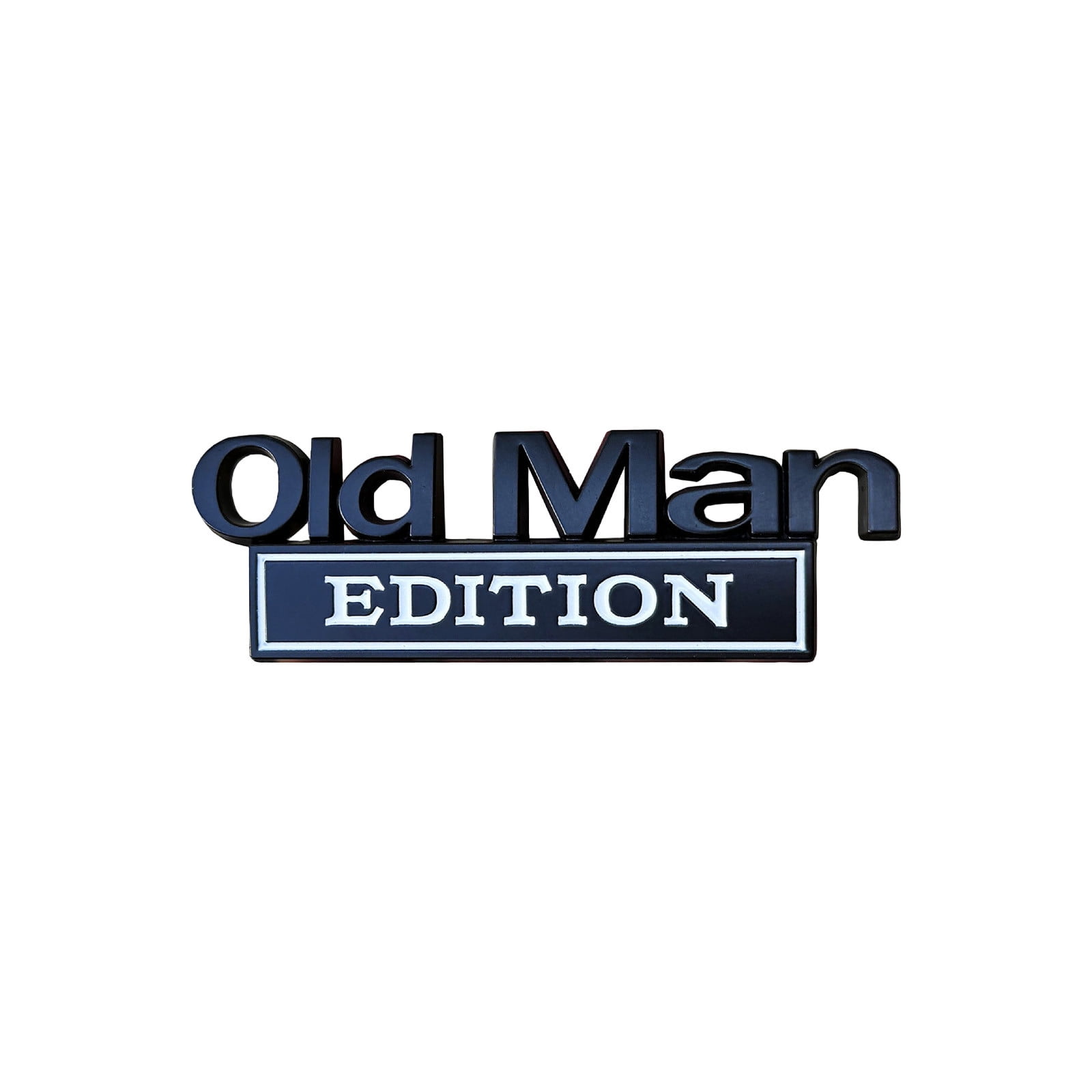 Old Version Badge 3D Metal Badge Side Rear Tailgates Bumper Decal ...