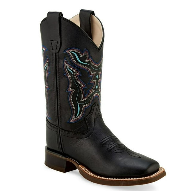 Old West Children's Broad Square Toe Boots - Walmart.com