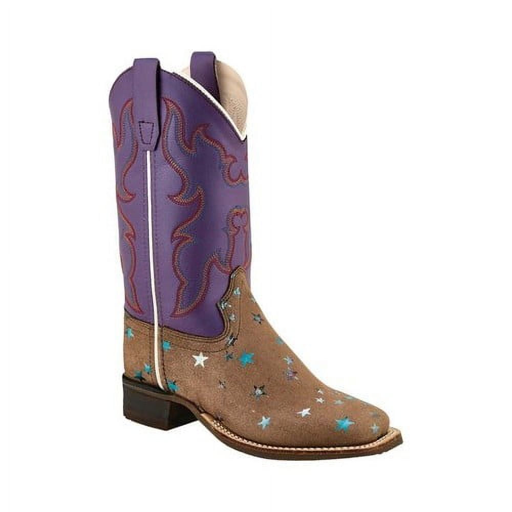 Old West Children's Broad Square Toe Boots - Walmart.com
