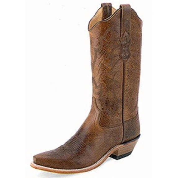 Old West Distressed Brown Snip Toe - Boot Ladies - Lf1667 - Walmart.com