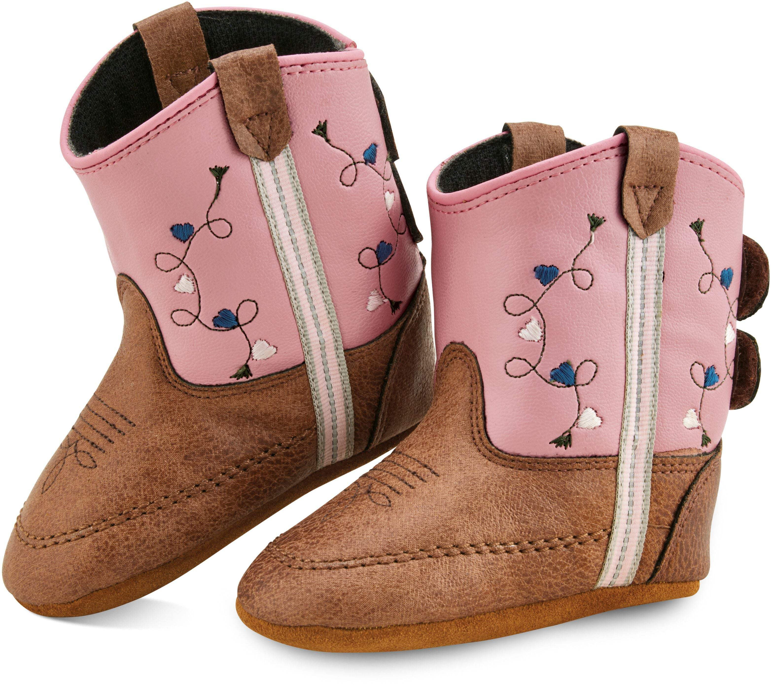 Old West Infant Poppet Fringe Booties - Walmart.com