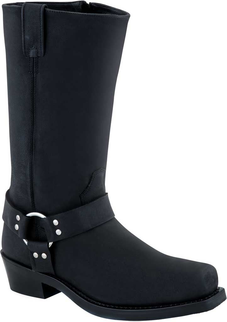 Old West Men's Square Toe Harness Boots - Walmart.com