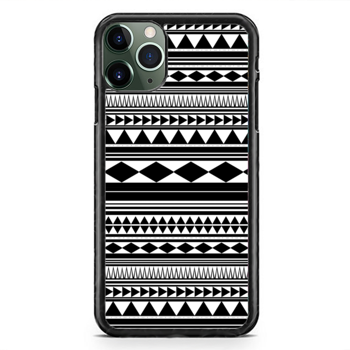 Old West Native American Pattern Slim Shockproof Hard Rubber Custom ...