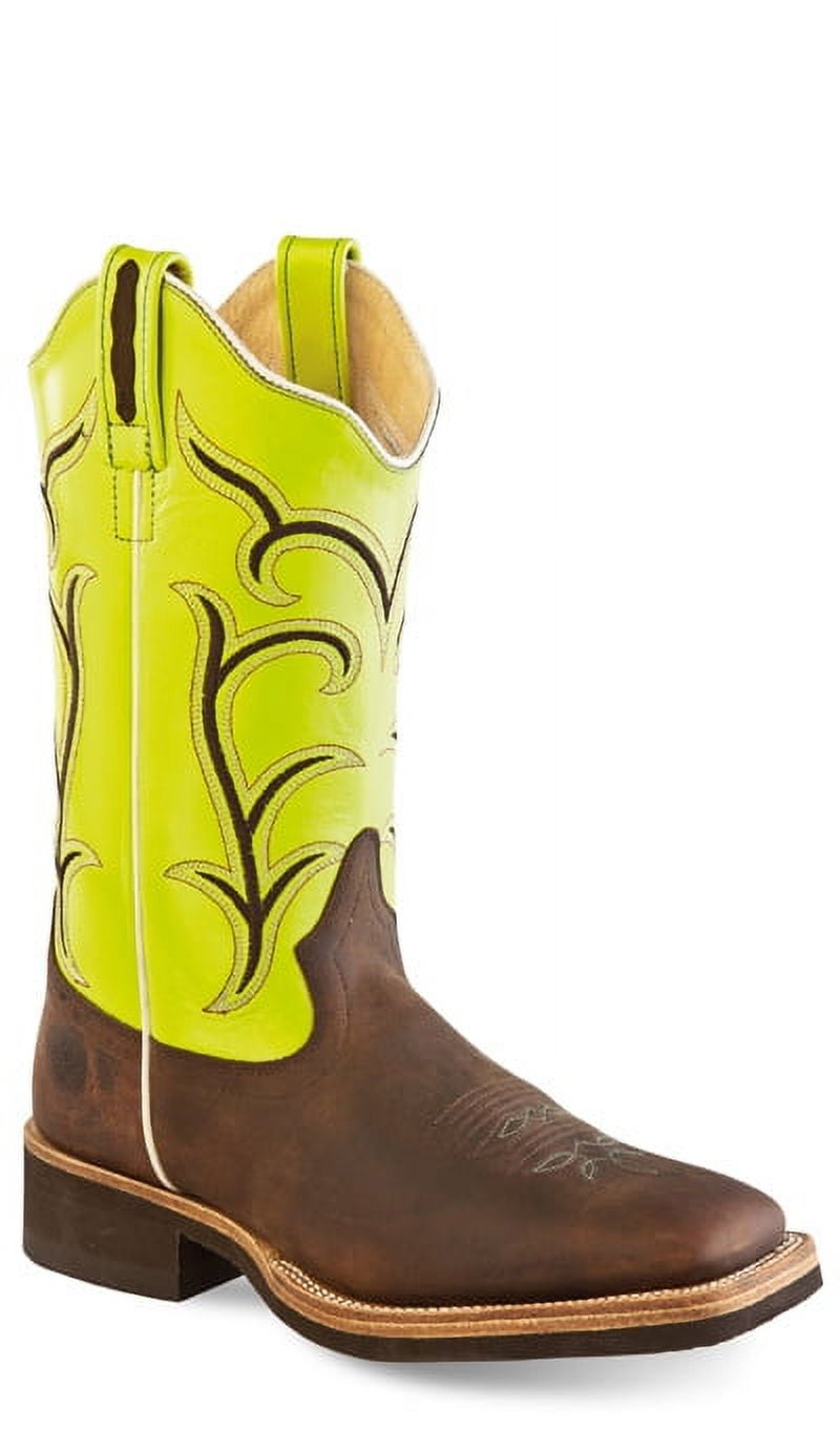 Old West Women's Broad Square Toe Boots - Walmart.com
