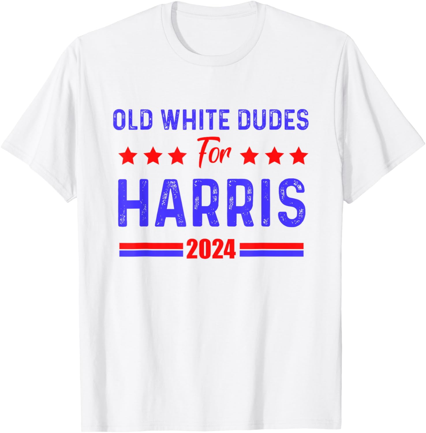 Old White Dude For Harris T-Shirt - Walmart.com