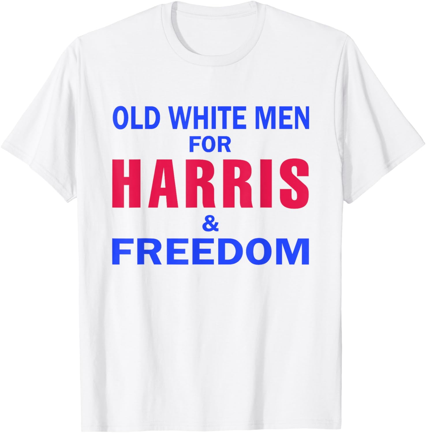 Old White Men For Harris And Freedom T-Shirt - Walmart.com