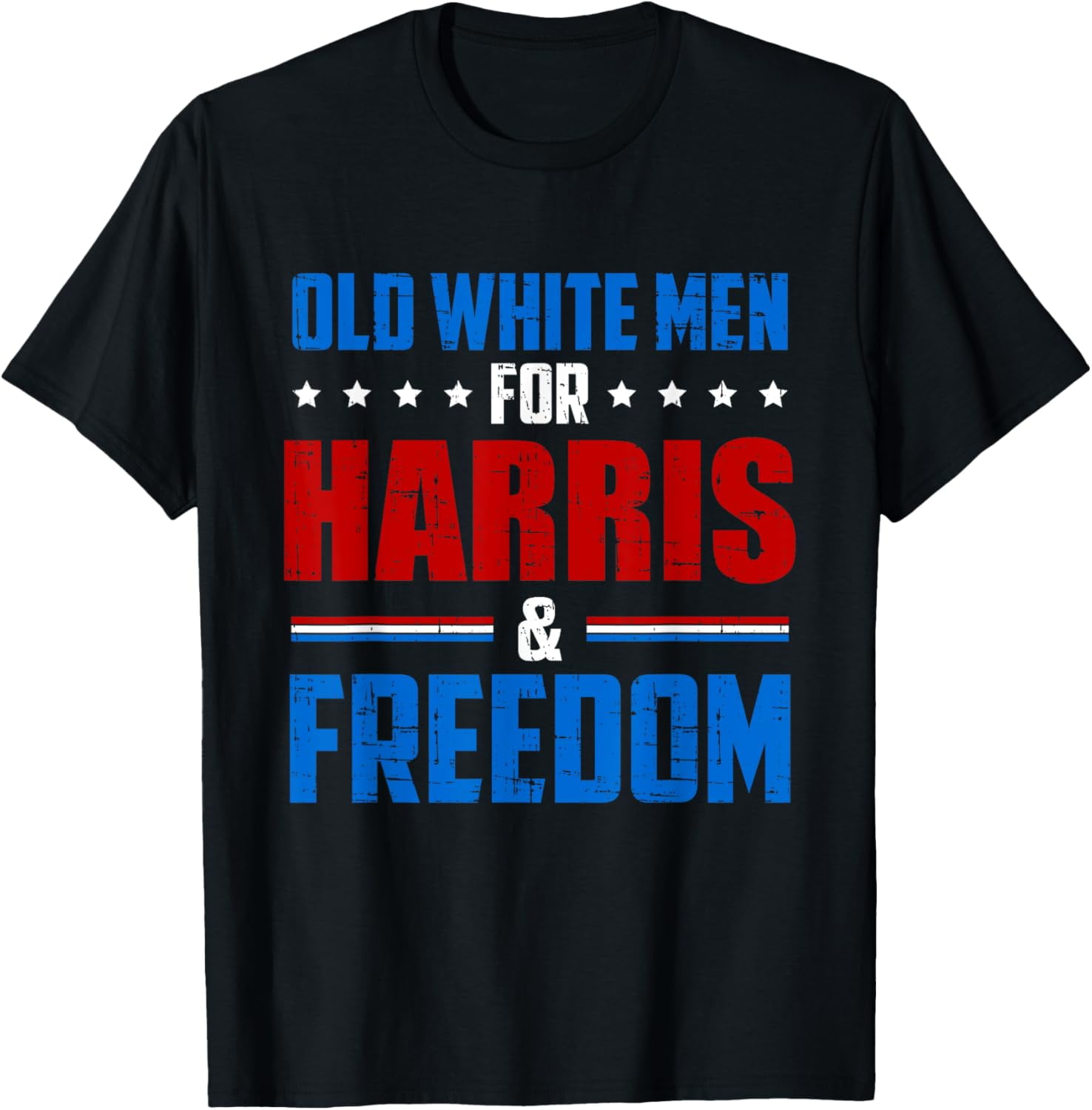 Old White Men For Harris And Freedom T-Shirt - Walmart.com