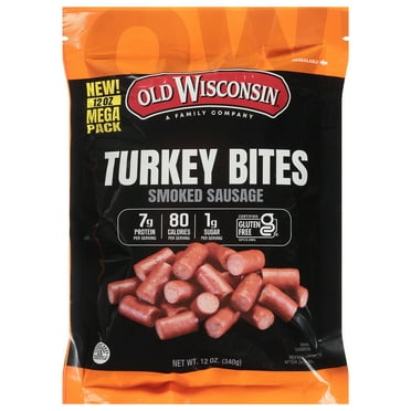 (3 pack) Old Wisconsin Gluten Free Fully Cooked Smoked Turkey Sausage ...