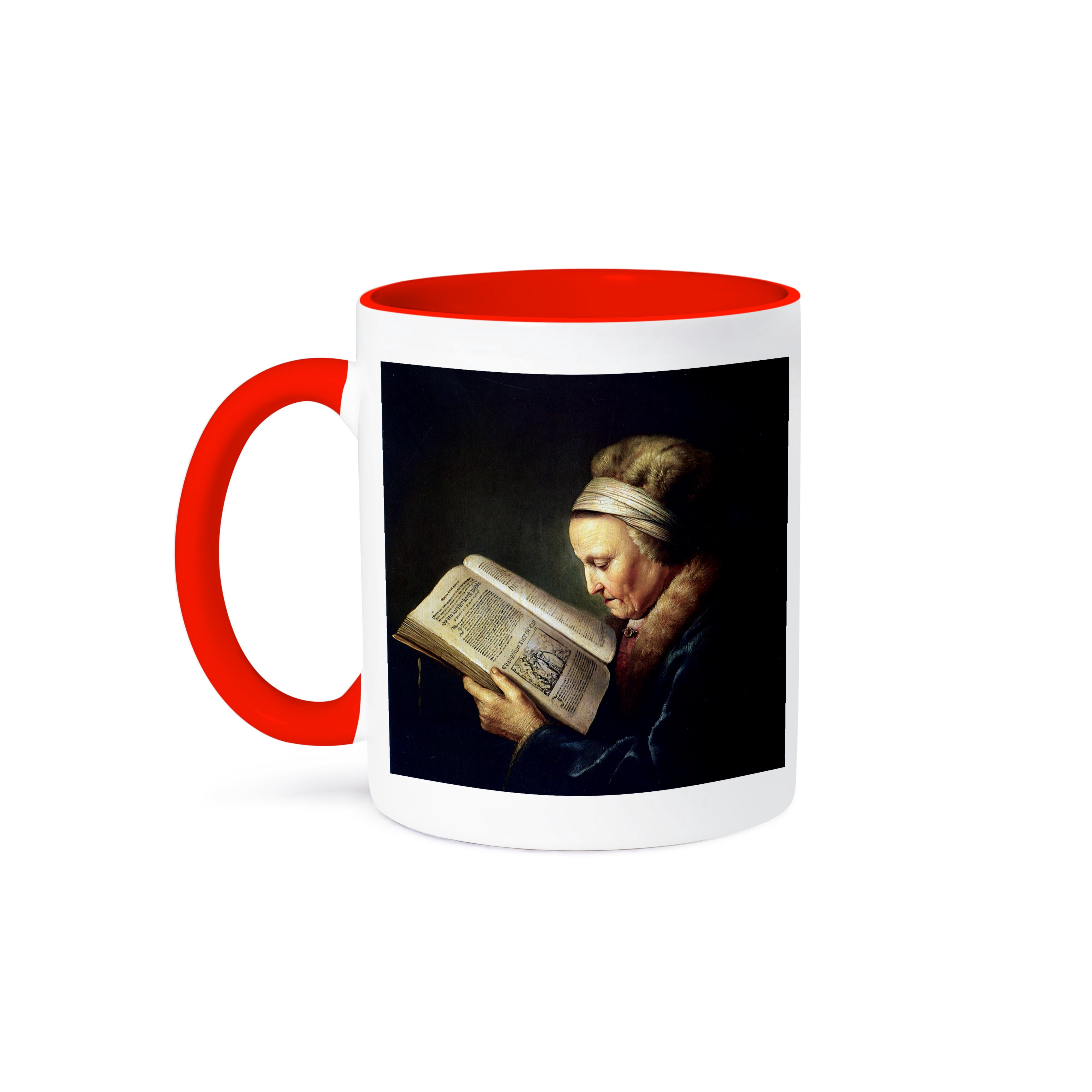 3dRose, Old Woman Reading a Lectionary Rembrandts Mother c. 1630 by ...