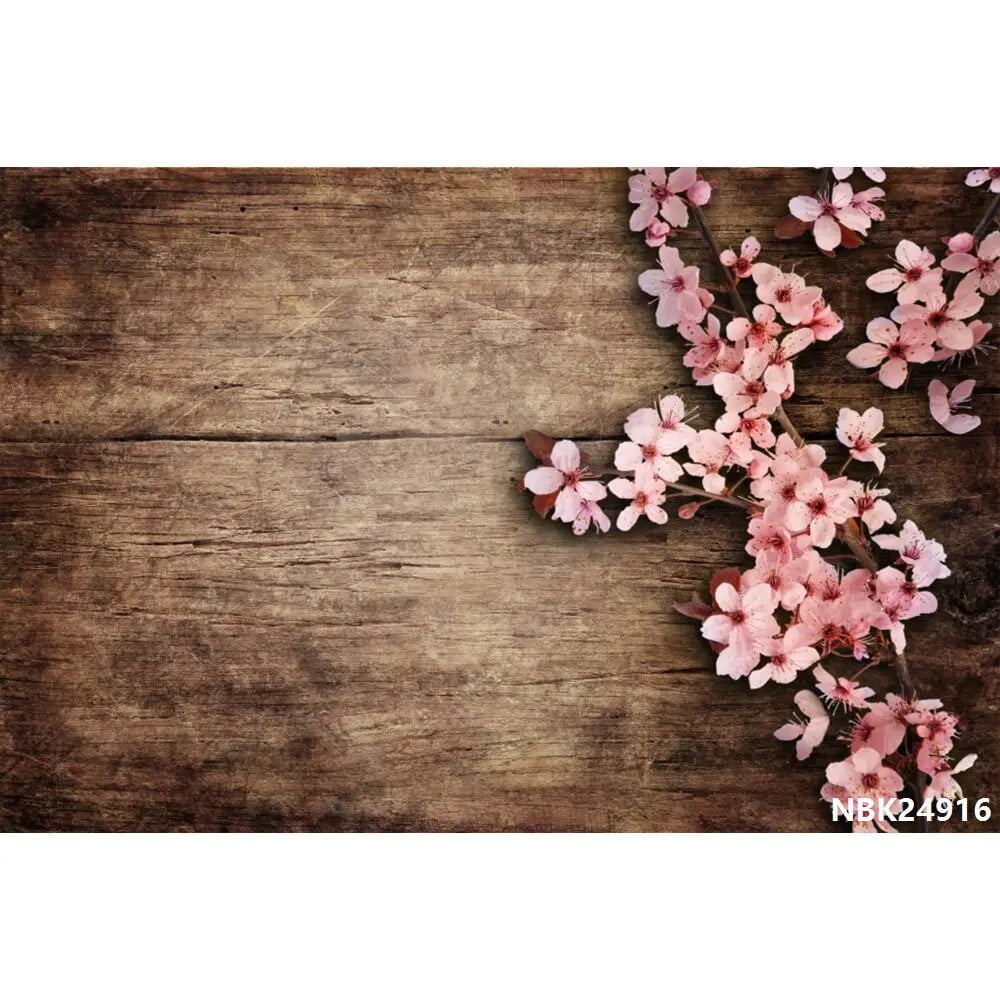Old Wooden Board Photophone Flowers Blossom Petals Planks Photography ...