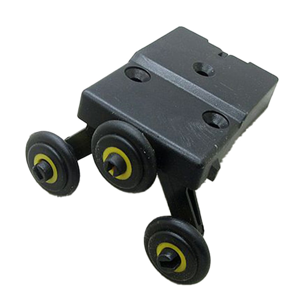 Old Wooden Door Roller Guide Kit Side Mounted Sliding Door Pulley Inner ...