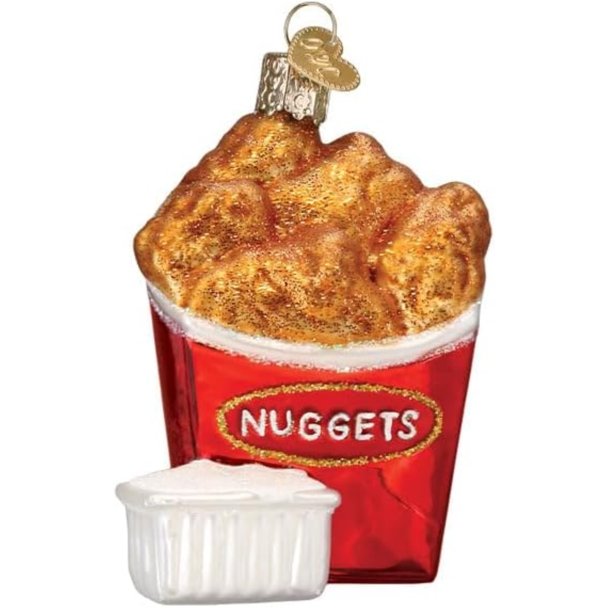 Chicken Nugget Christmas Ornament