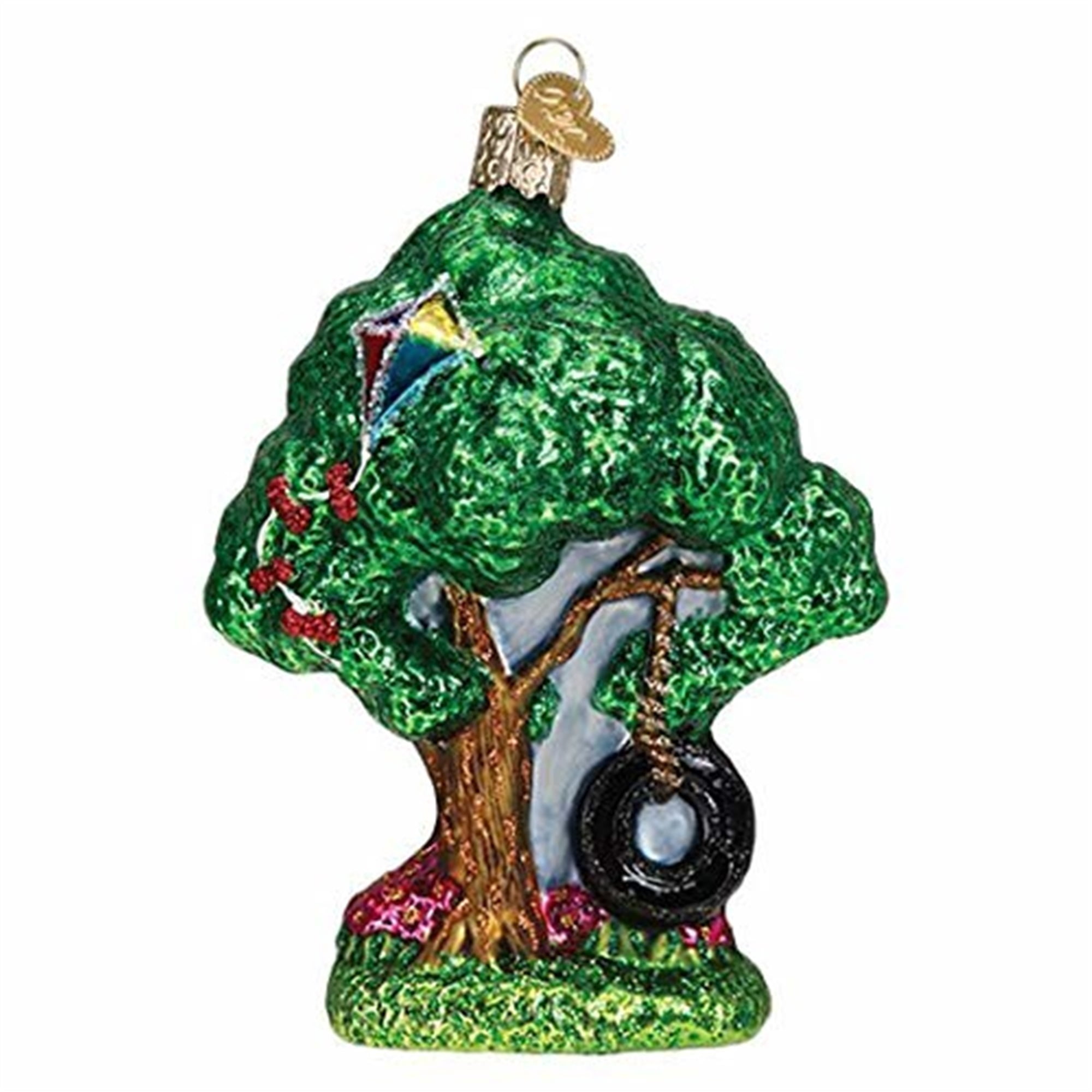 Old World Christmas Blown Glass Ornament for Christmas Tree, Tire Swing ...
