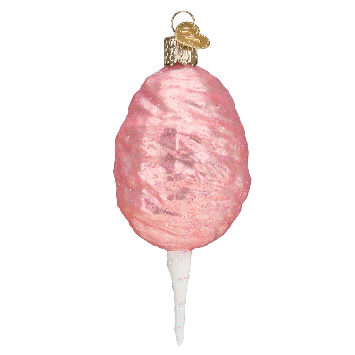 Old World Christmas Cotton Candy Glass Ornament Free Box 32408 New ...