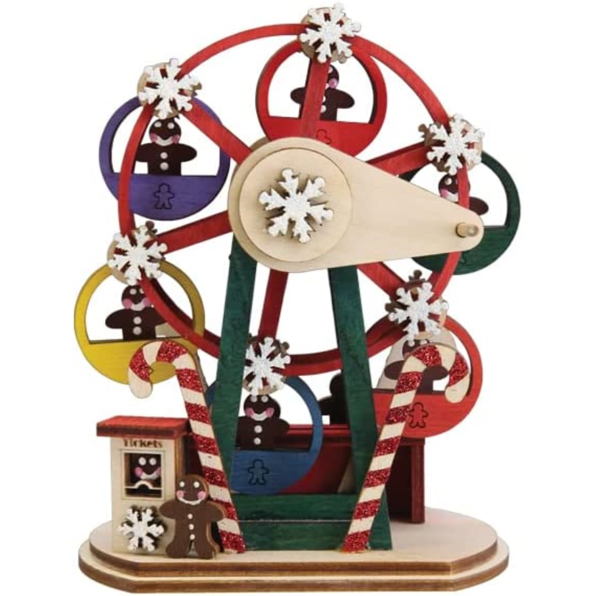 Old World Christmas Ginger Man Ferris Wheel Ornament For Christmas Tree ...