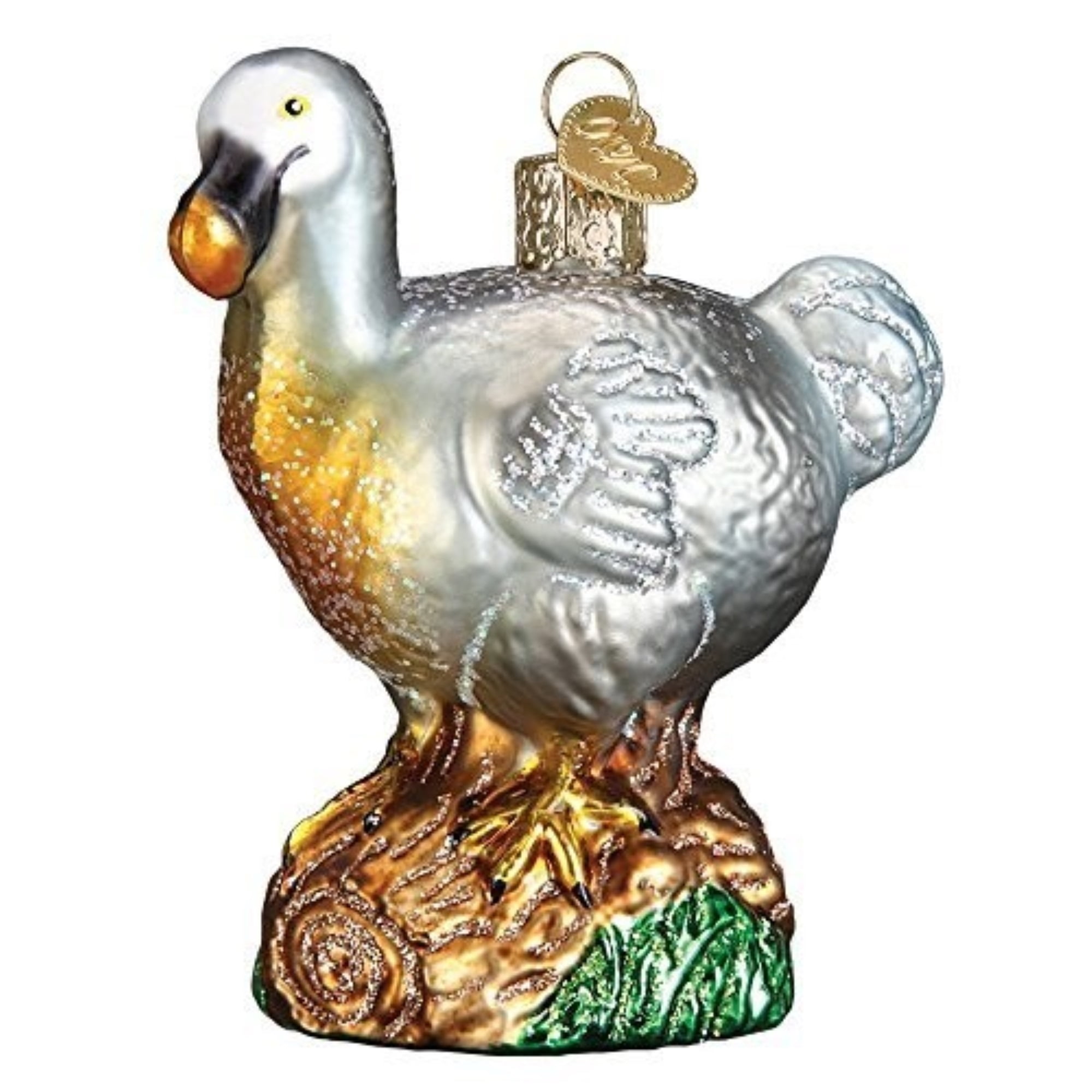 Old World Christmas Glass Blown Ornament for Christmas Tree, DoDo Bird ...