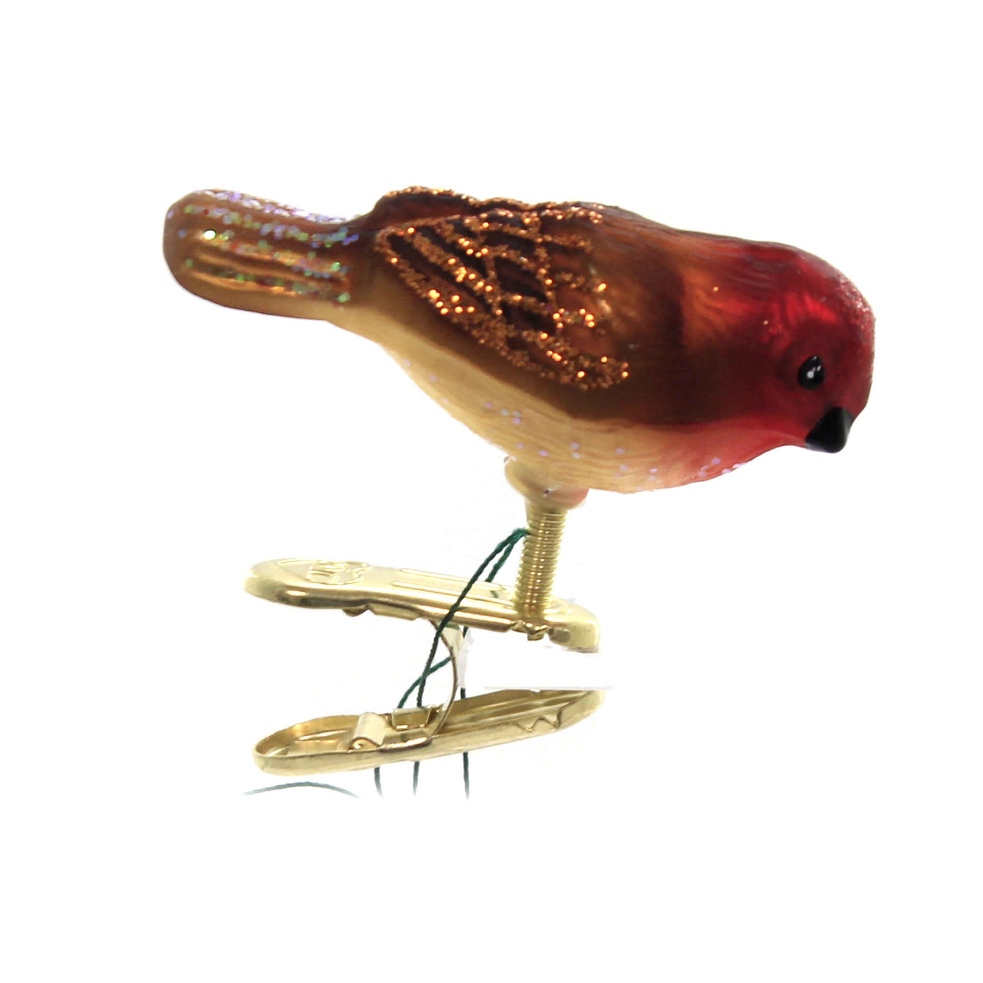 Old World Christmas Mini Songbird - One Ornament 2 Inch, Glass ...