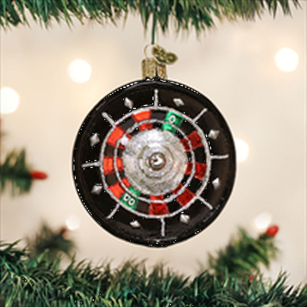 Old World Christmas Roulette Wheel Ornament - Walmart.com