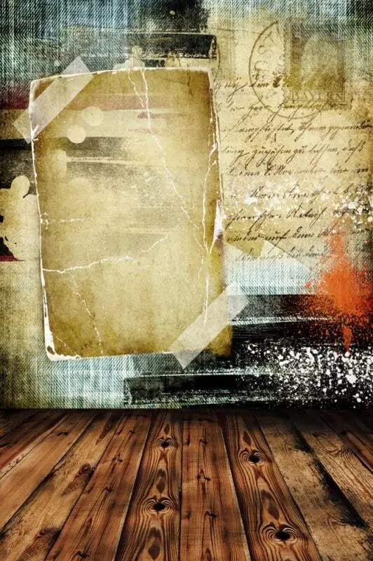 Old World Map Rope Compass Wooden Board Baby Photographic Backgrounds ...