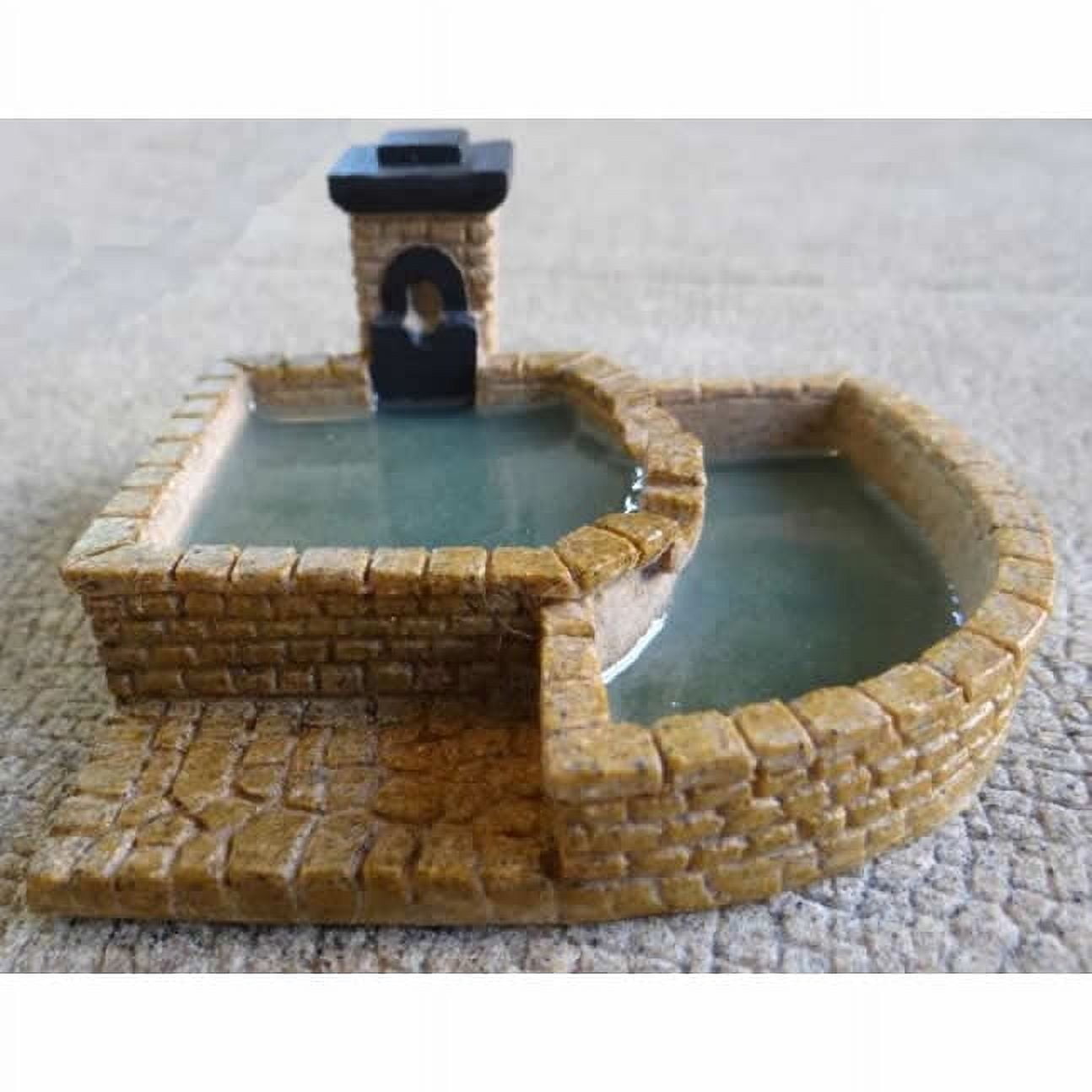 Old World Stone Fountain 15mm Scale Novus Design Studio - Walmart.com