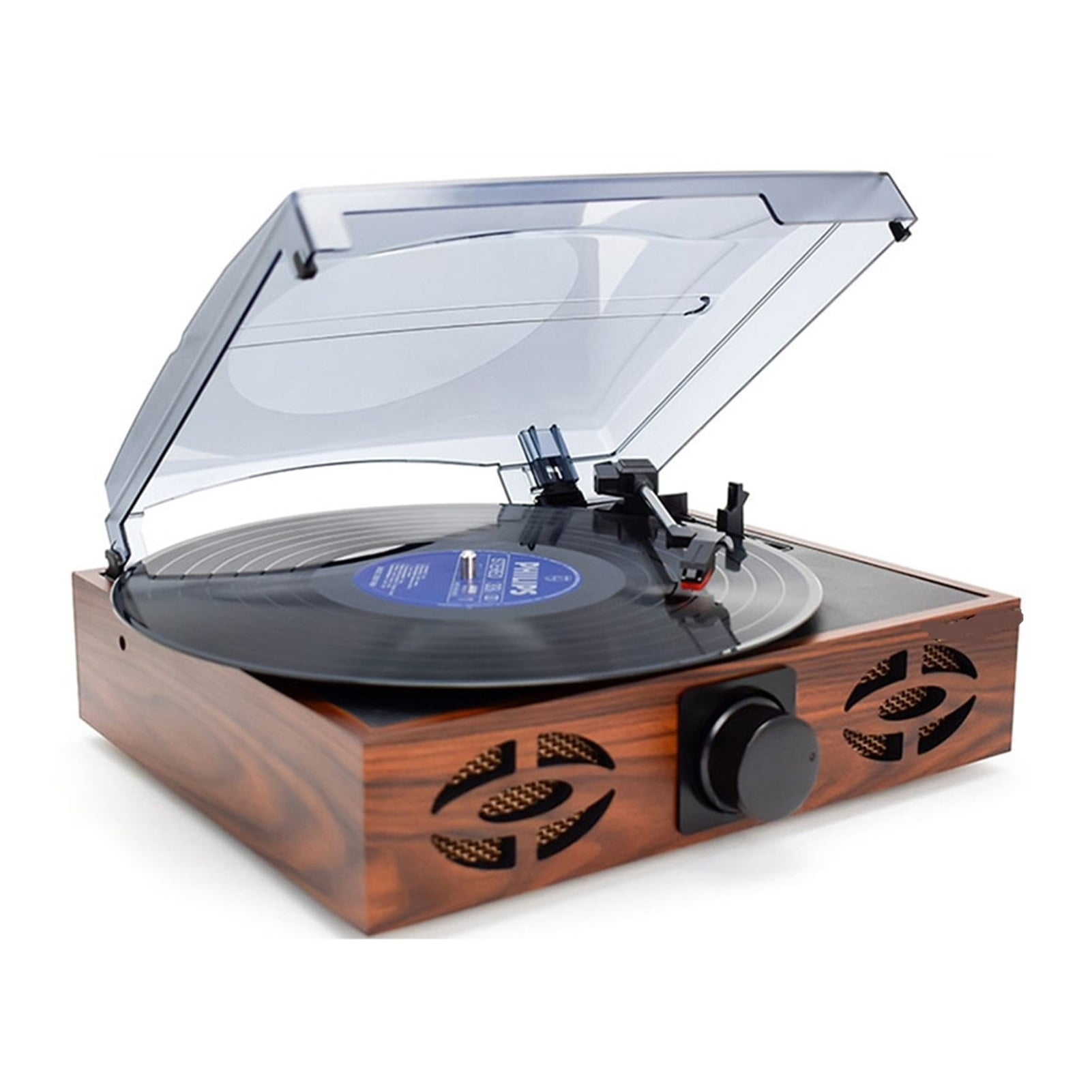 Old-fashioned Classic Modern Simulation Gramophone Household Vinyl Record Player Updated Version ...