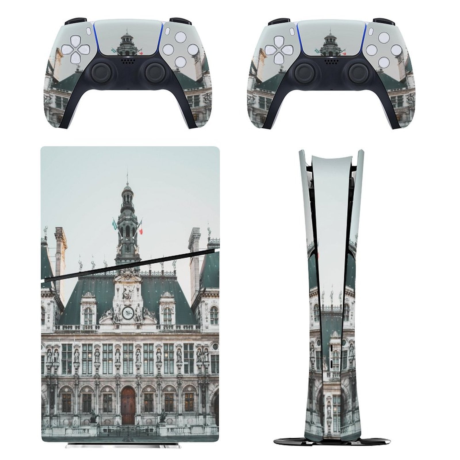 Old-fashioned European Architecture PS5/PS5 Slim Digital Disc Skin ...