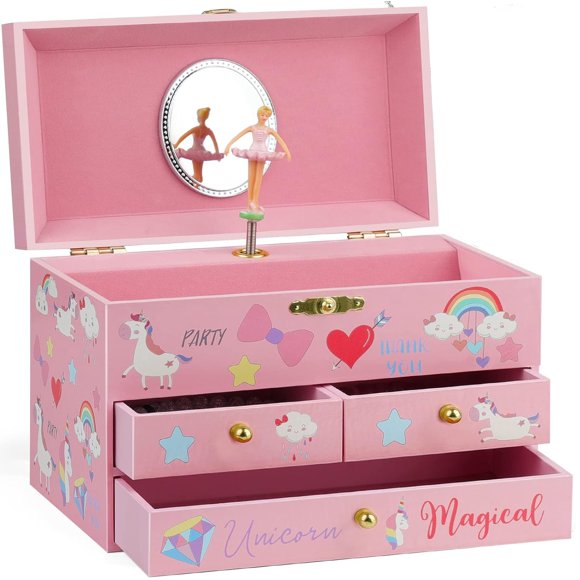 Girls' Musical Jewelry Boxes