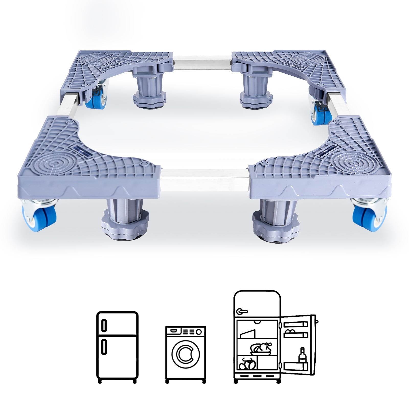 OldPAPA Mini Fridge Stand Universal Stand Base,Rolling Refrigerator ...