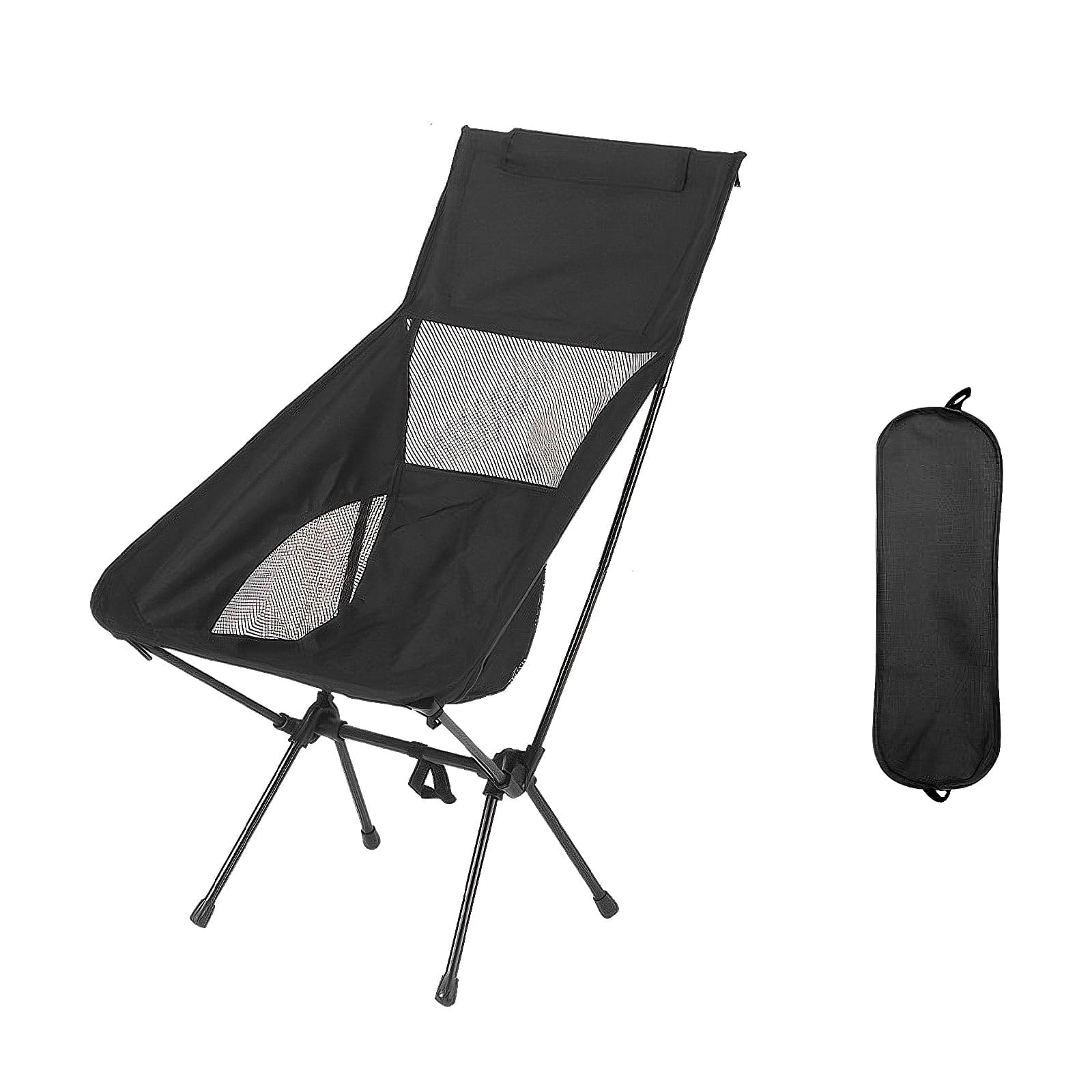 OldPAPA Portable Camping Chair,Lightweight Ultralight Folding Mesh Back ...