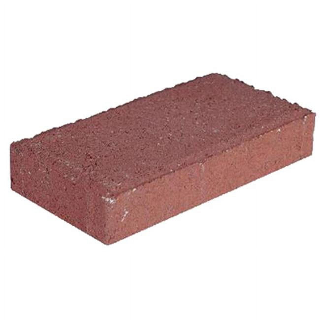 Oldcastle 4 x 8 in. & 45 mm Holland Paver - Red - Walmart.com