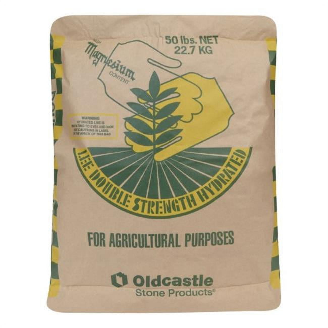 Oldcastle 54051800 Double Strength Hydrated Lime 50 lbs - Walmart.com