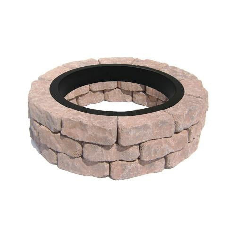 Oldcastle 70580366 Peyton Blend Flagstone Fire Pit Patio Block Project ...