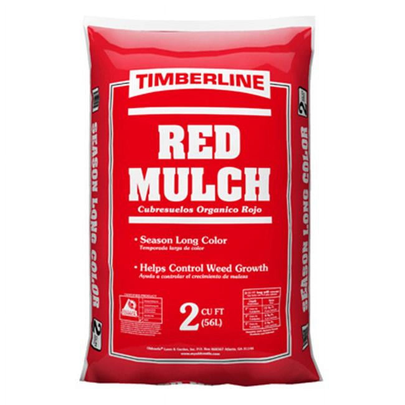 Oldcastle Mulch, 2 Cu. Ft., Red - Walmart.com