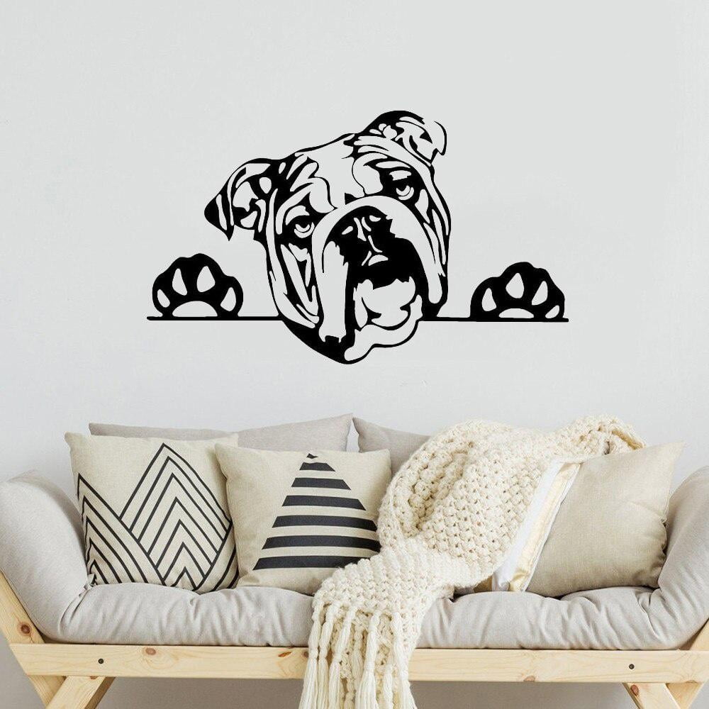 Olde English Bulldog Bully Dog Decal Vinyl Car Sticker Funny Pattern ...