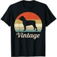 Olde English Bulldog Dog Vintage Retro Style 60s 70s T-Shirt - Walmart.com