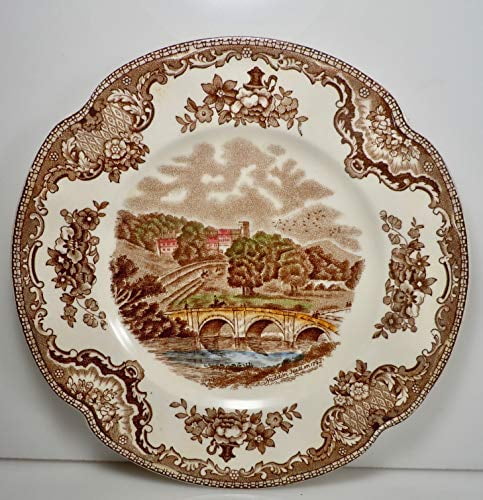 Olde English Countryside Brown Multi-Color Dinner Plate - Walmart.com