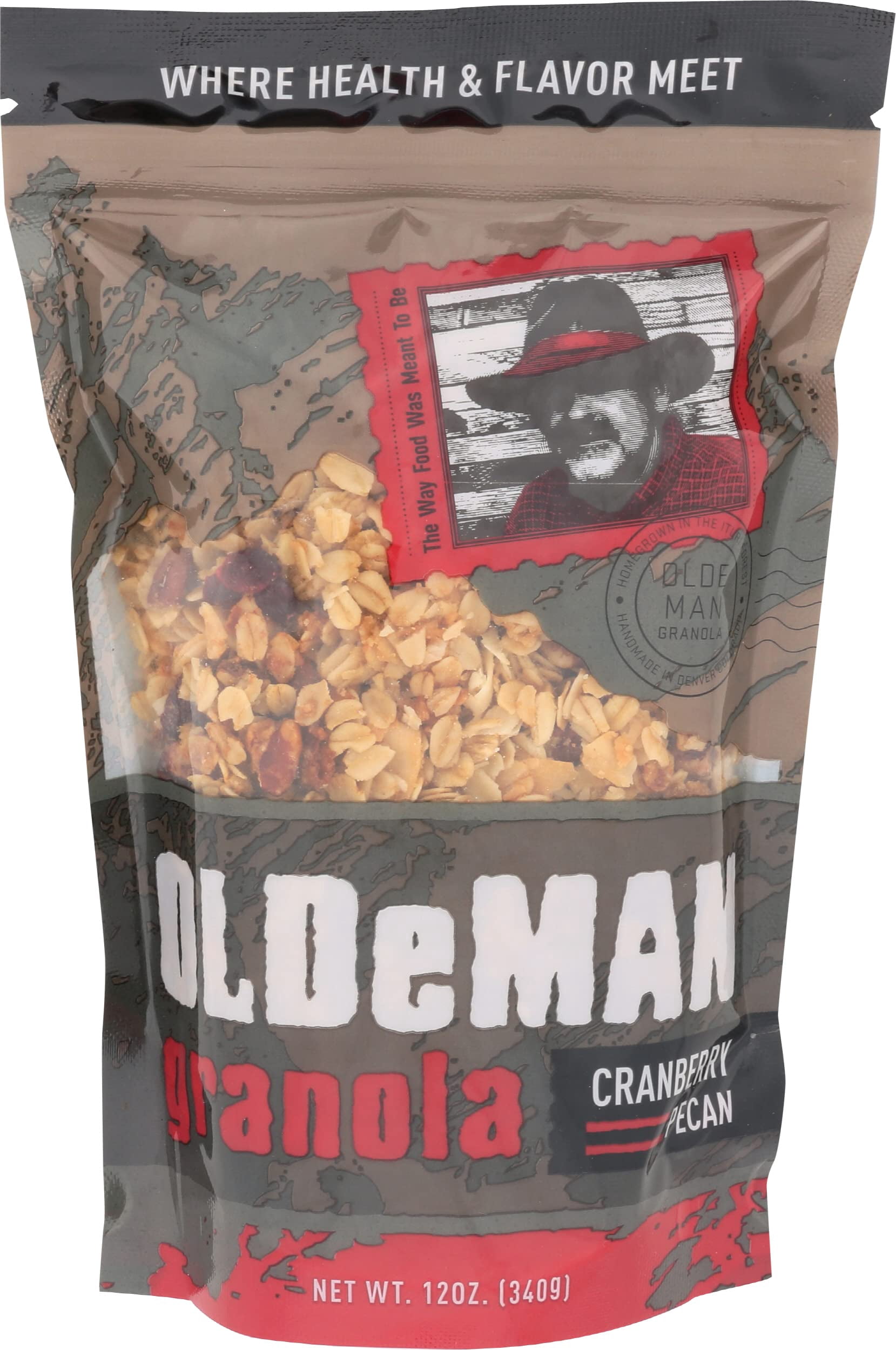 Olde Man Granola Gluten Free Granola AIS1 - Non-GMO Healthy Granola ...