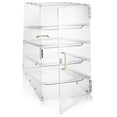 Olde Midway 4-Tier Commercial Bakery Display Case, Acrylic w/ Removable ...