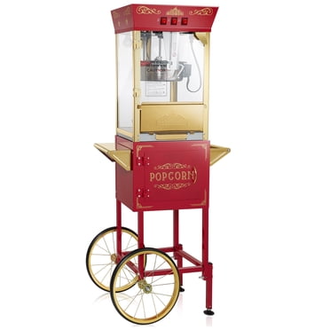 Olde Midway Theater-Style Popcorn Maker, 10 oz Kettle, Red - Walmart.com