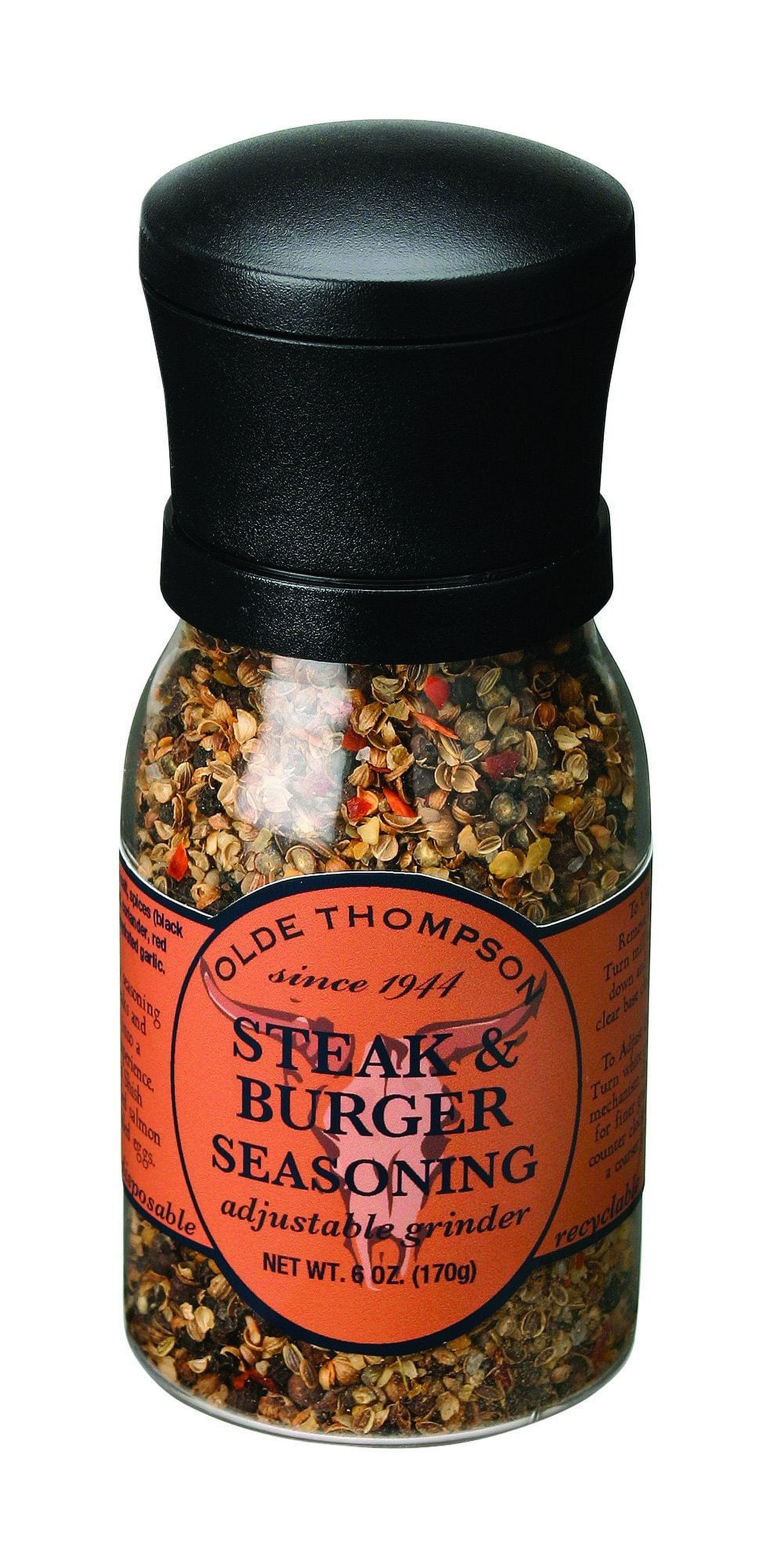 Olde Thompson 1020-10 Disposable Spice Grinder, 6-Ounce Steak and ...